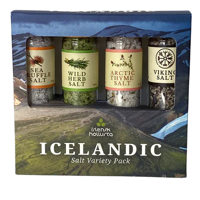Icelandic Salt Variety Pack - 4x35g. – Shopicelandic