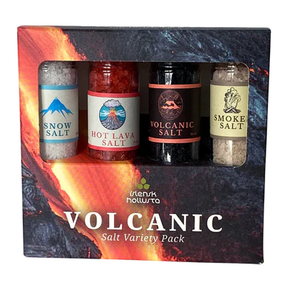 Volcanic Salt Variety Pack 4x35g – Shopicelandic