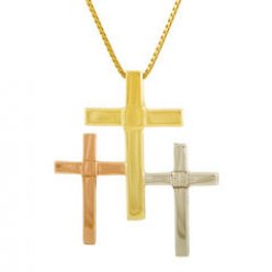 Golden Trinity Necklace – Shopicelandic