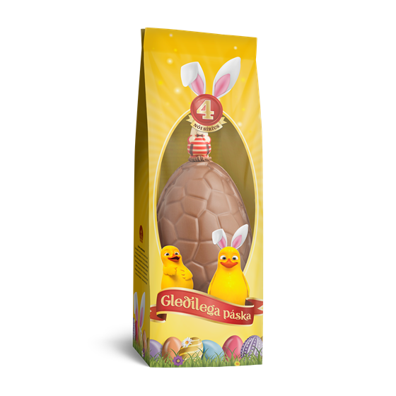 Nóa Chocolate Easter Egg No 4 (340gr) – Shopicelandic