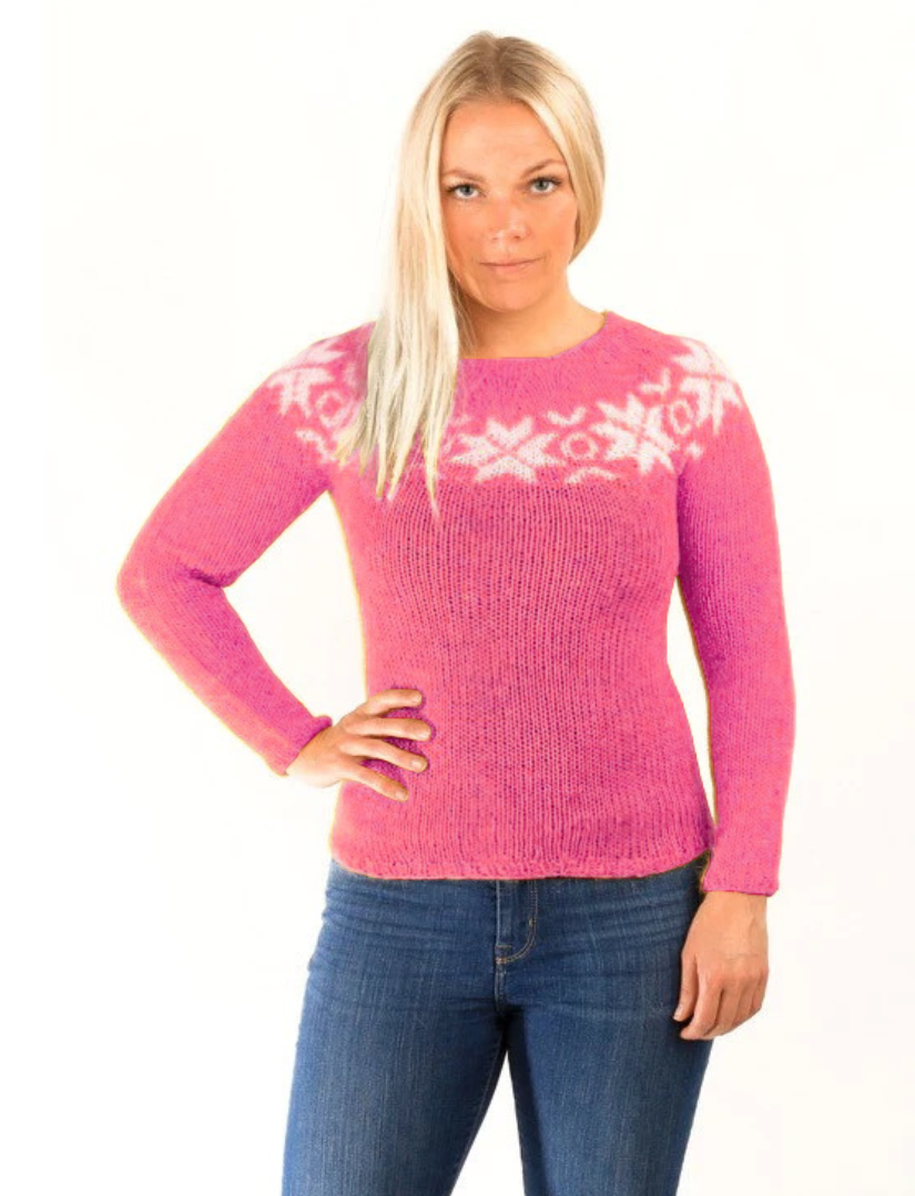 Eykt Wool Pullover Rose Heather – Shopicelandic