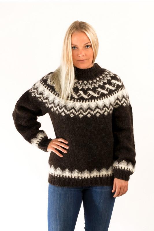 Traditional Wool Pullover Black – Shopicelandic
