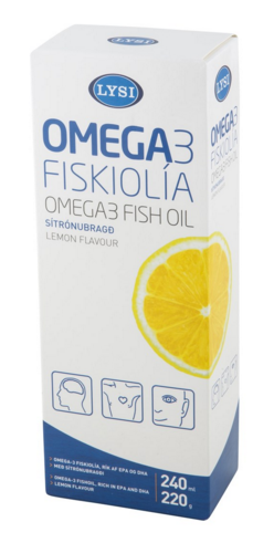 Lysi Omega 3 Fish oil + Lemon flavour – Shopicelandic